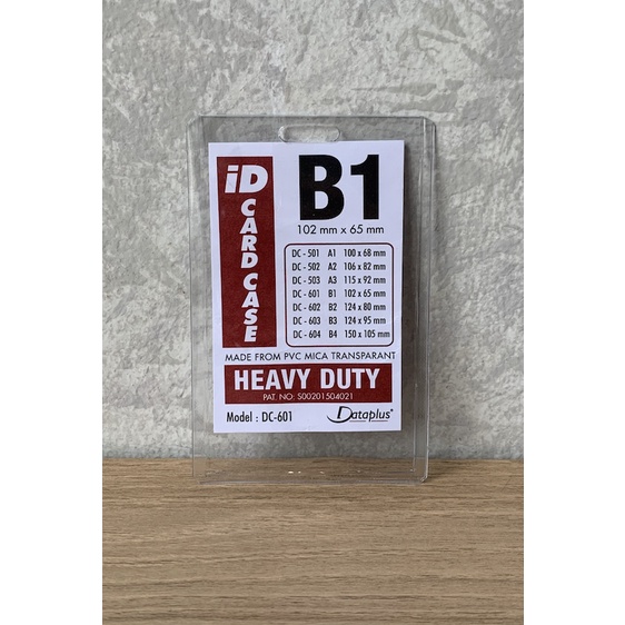Jual ID Card Case B1/ Name Tag/ Plastik ID Card | Shopee Indonesia