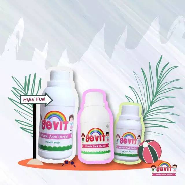 Jual GOVIT VITAMIN HERBAL ANAK (FREE TUMBLER) | Shopee Indonesia