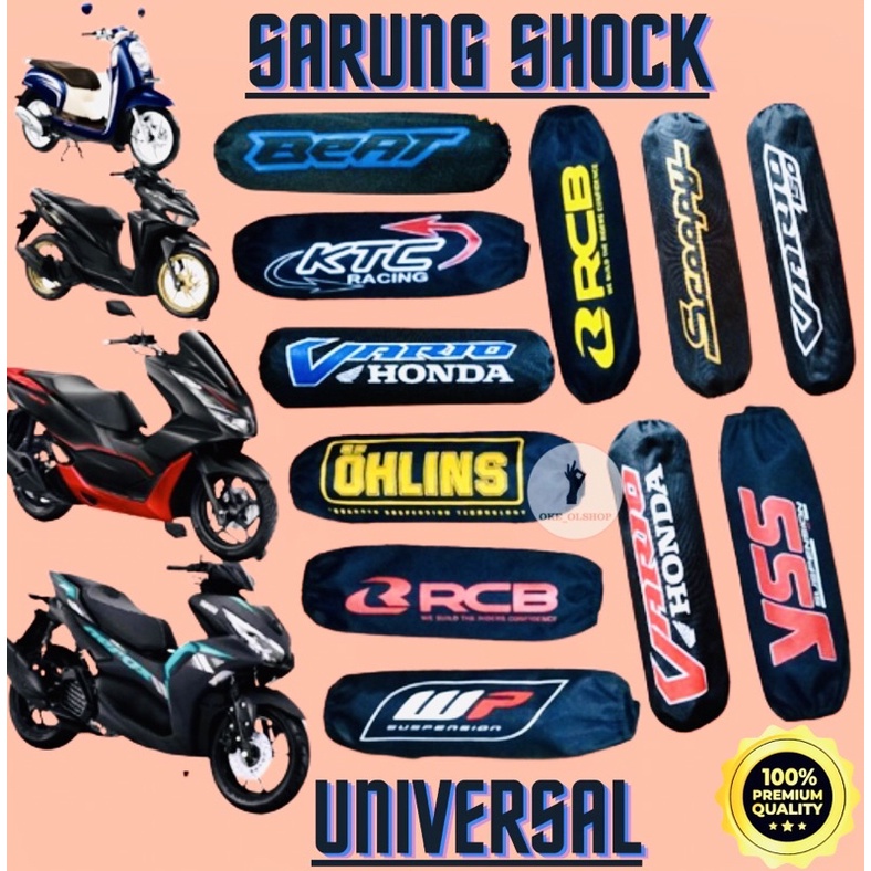 Jual SARUNG SHOCKBREAKER BELAKANG COVER SHOK PELINDUNG SOK UNIVERSAL ...