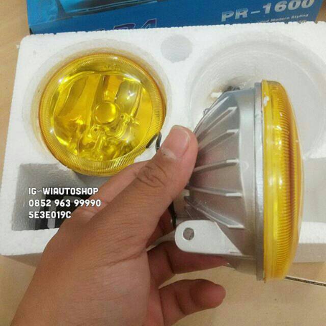 Jual Fog Lamp Bumper Universal Panthed Touring Hilux Kuning | Shopee ...