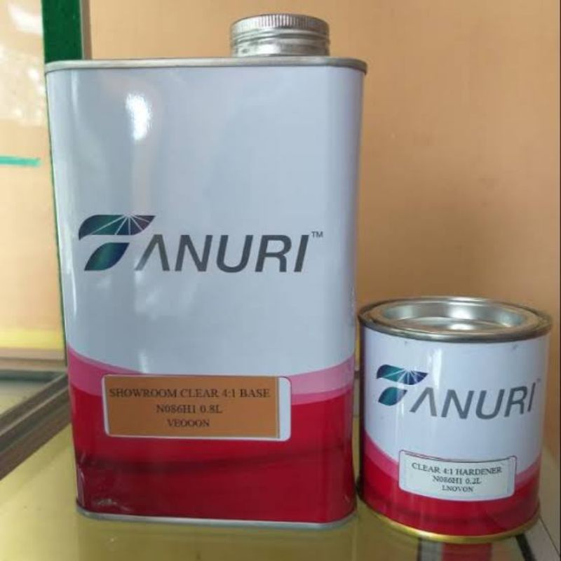 Jual Clear Anuri / Tanuri Showroom 4+1 (2 Komponen) Vernis Mengkilap ...
