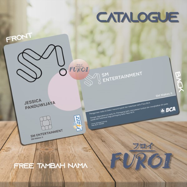 Jual Custom Flazz BCA | Custom Emoney Mandiri | SM Entertainment ID ...
