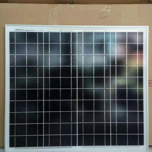 Jual Solar Panel 50 watt 50 WP Polycrystalline Kawachi | Shopee Indonesia