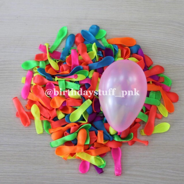 Jual Balon Mini 20pc / Balon Mini 5inch ( 12,5cm ) / Balon mini unik ...
