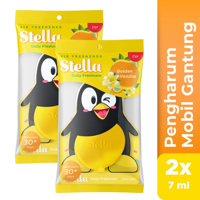 Jual Stella Daily Freshness Golden Vanilla 7ml x2 - Pengharum Ruangan | Shopee Indonesia