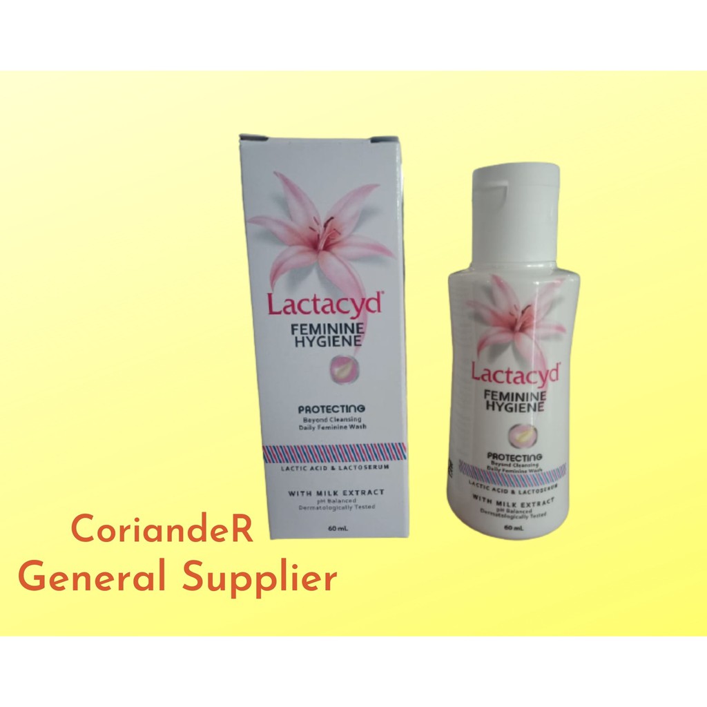 Jual LACTACYD FEMININE HIGIENE 60ML | Shopee Indonesia
