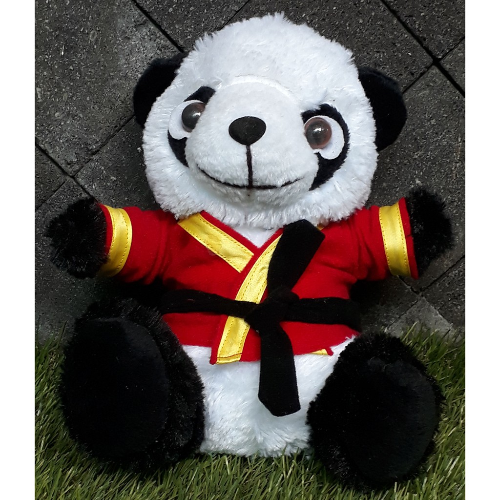 Jual Boneka Karakter Pencak Silat - Tapak Suci Panda Duduk | Shopee ...
