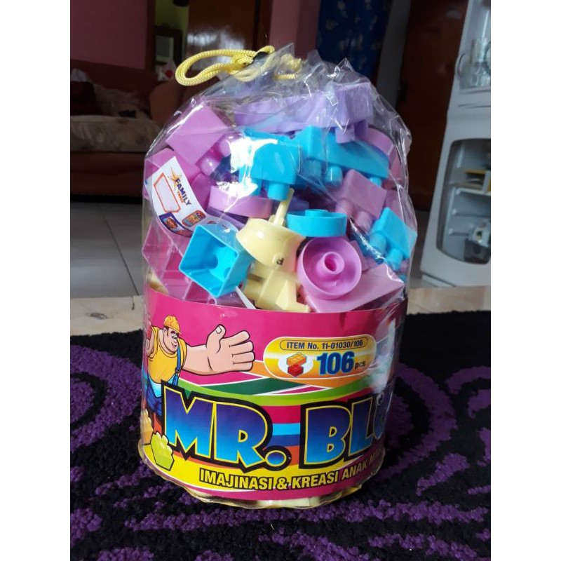 Jual Lego Mr. Block isi 106pcs | Shopee Indonesia