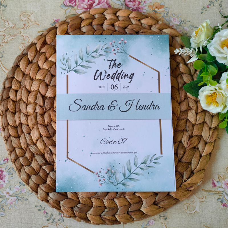 Jual Undangan Pernikahan /Undangan elegan / Undangan Rustik / Undangan ...