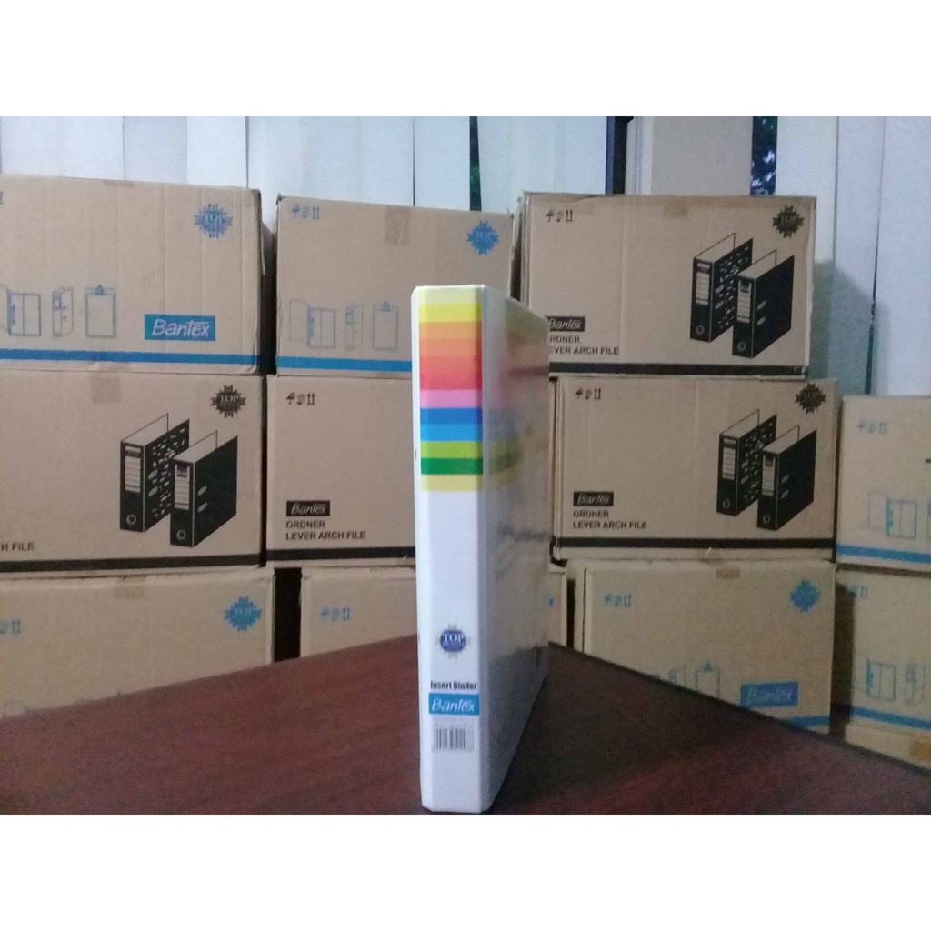 Jual Bantex Ordner Insert Binder A4 20 mm White Putih 8512 07 Otner ...