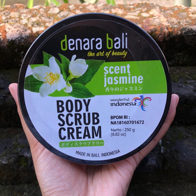Jual Body Scrub Cream Denara Bali varian 250 gram | Shopee Indonesia