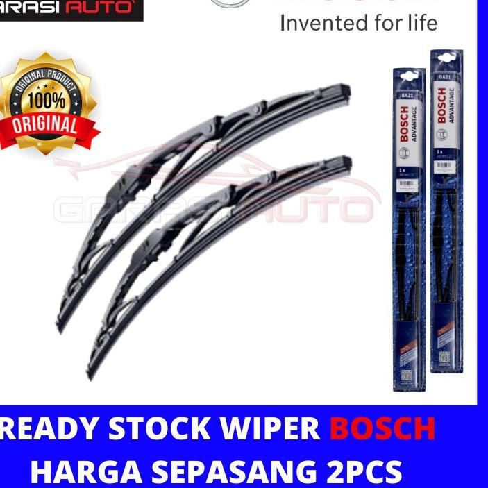 Jual Klik Beli Wiper Karet Kaca Depan Original Bosch Advantage Mobil Honda Jazz Brio HRV Freed ...