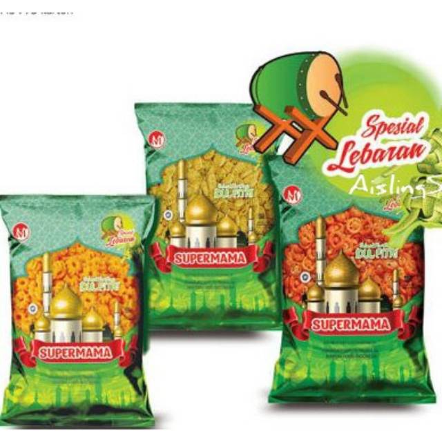 Jual Supermama Snack Lebaran Ecopack 500 gram | Shopee Indonesia