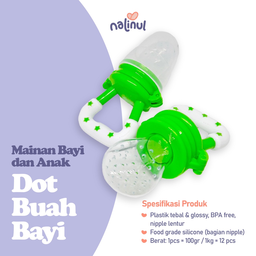 Jual Dot Buah Bayi /Empeng Buah Gigitan Bayi | Shopee Indonesia