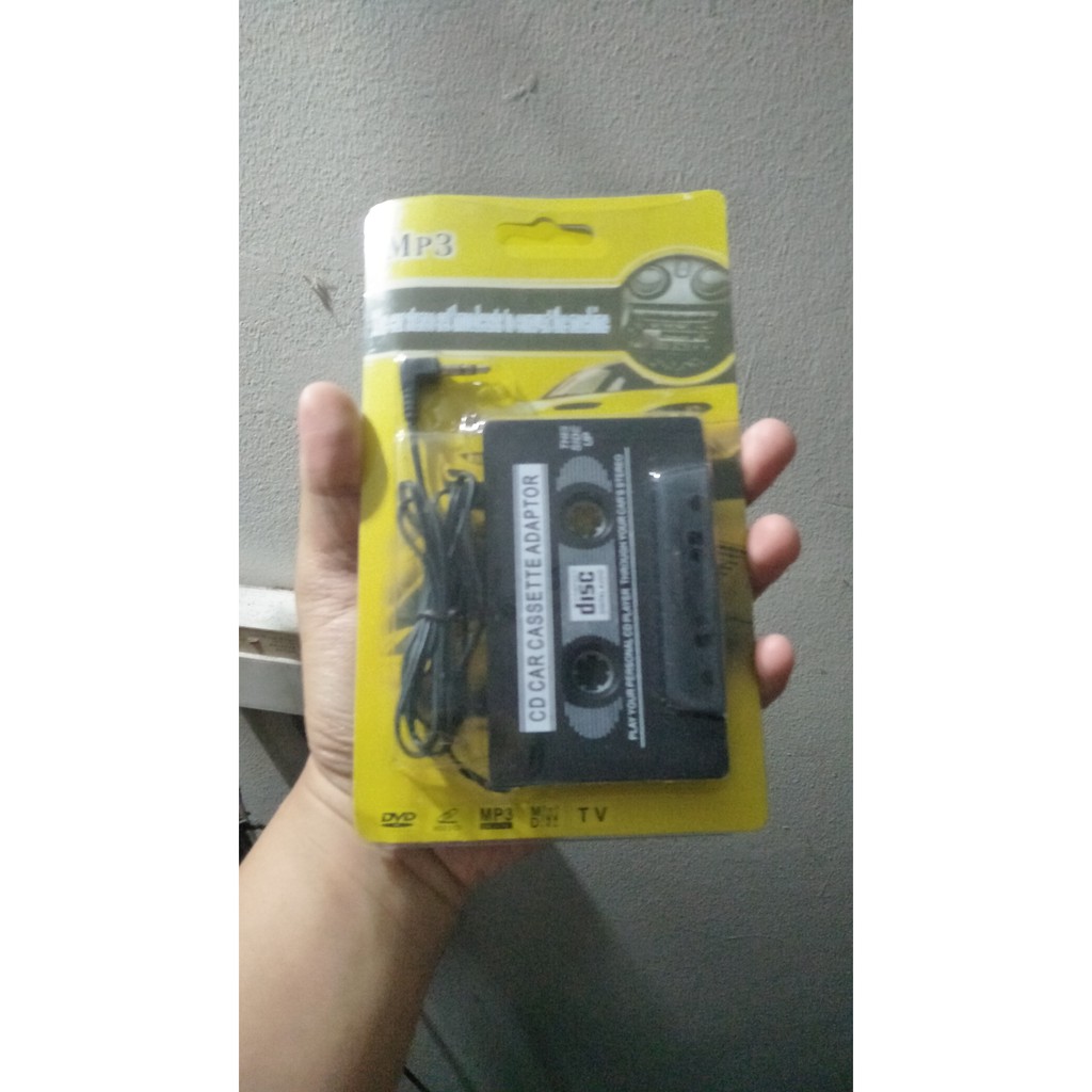 Jual PO Cassete Adapter Tape Mobil Converter Android/MP3/MP4/iPod ...
