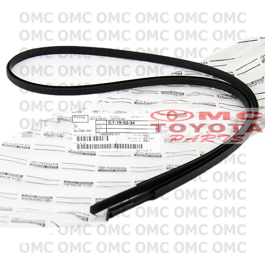 Jual Moulding Roof Karet Atap Kanan Agya Ayla 75551-BZ110 | Shopee ...