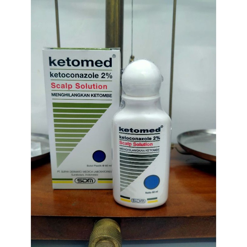 Jual Ketomed 2% Scalp Solution 60ml | Shopee Indonesia