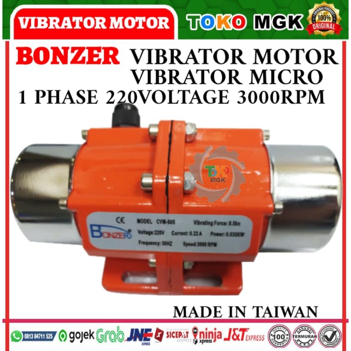 Jual BONZER BMV-40/3 50WATT 50WATT 2POLE 3PHASE VIBRO MOTOR | Shopee ...
