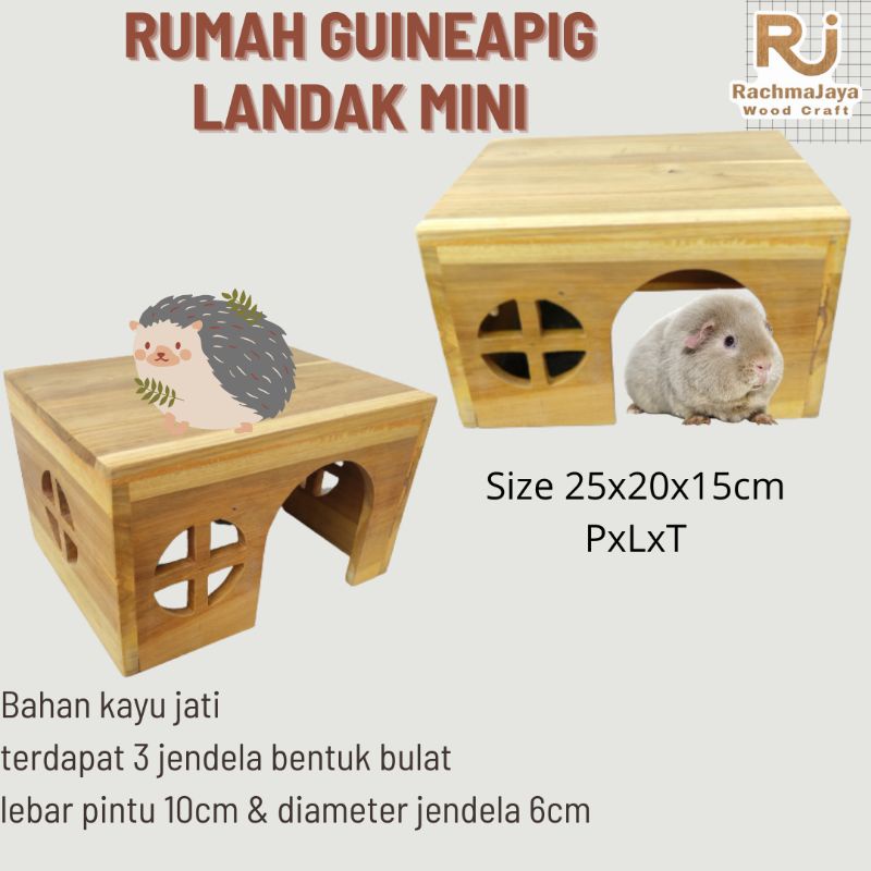 Jual Kandang MARMUT Rumah landak mini Rumah hamster Rumah guinea pig ...