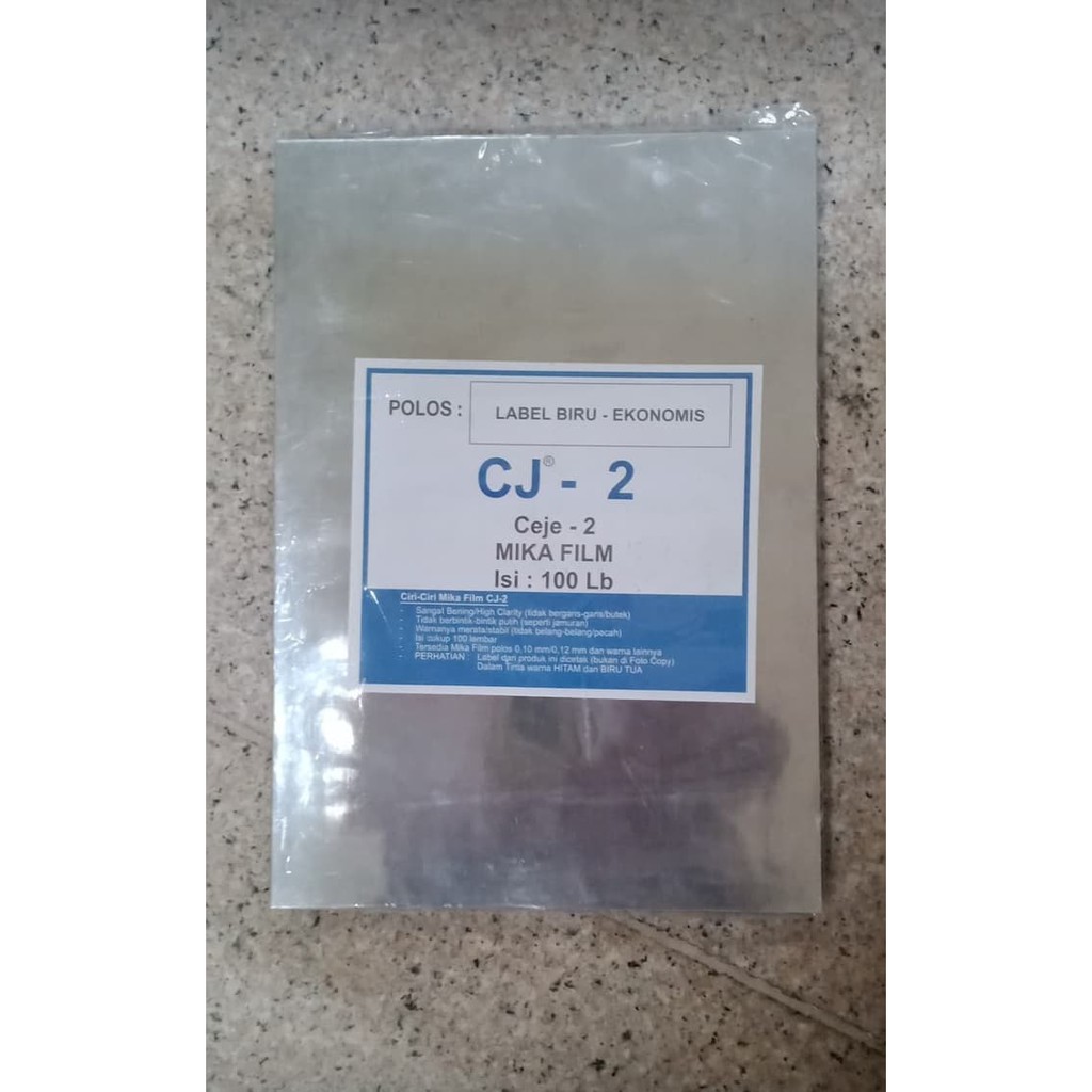 Jual Cover Jilid Plastik Mika A4 CJ-2 (Pak Isi 100 lembar) | Shopee Indonesia