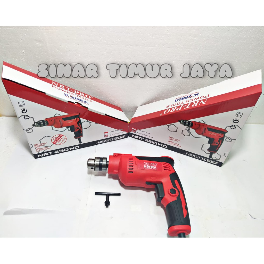 Jual MESIN BOR 10 MM NRT 450HD/ BOR TANGAN / BOR MURAH | Shopee Indonesia