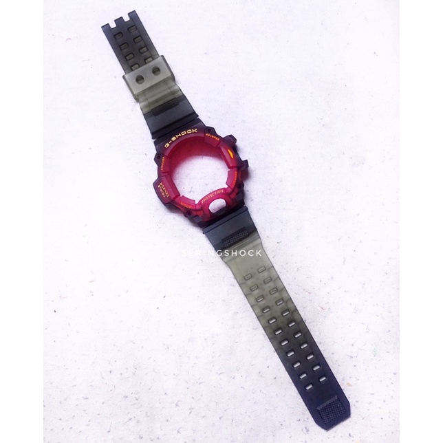 Jual BNB Gshock GW9400 Rangeman RED SMOKE Strap Besel Casio G-shock ...