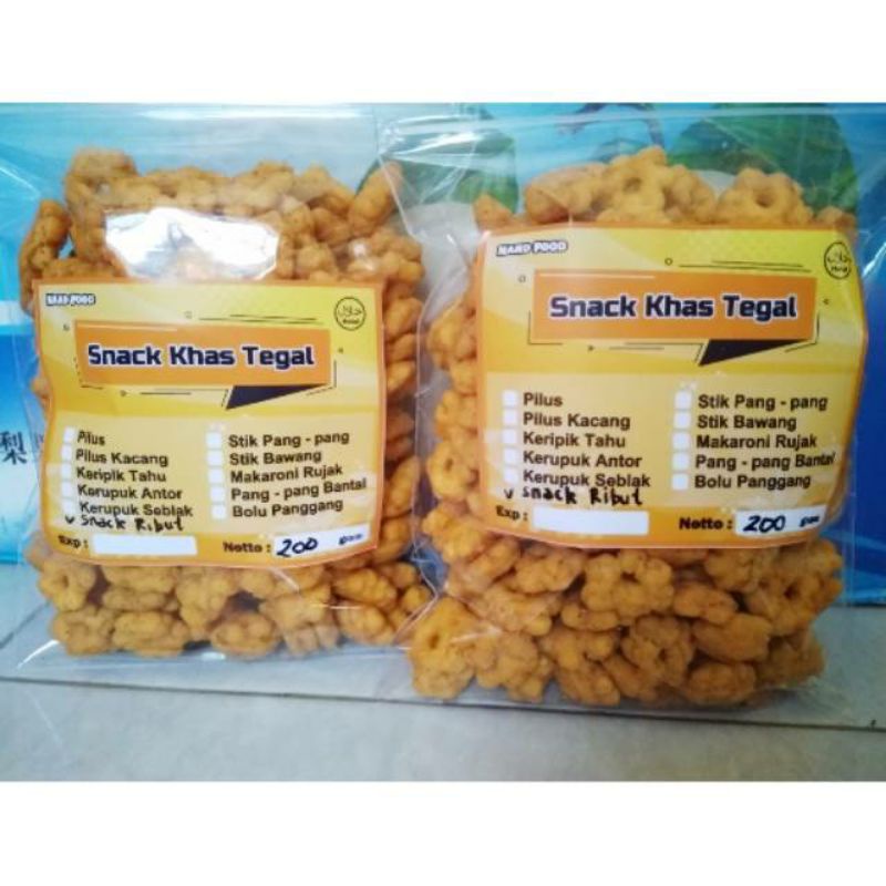 Jual Ribut Snack 200 Gram | Shopee Indonesia