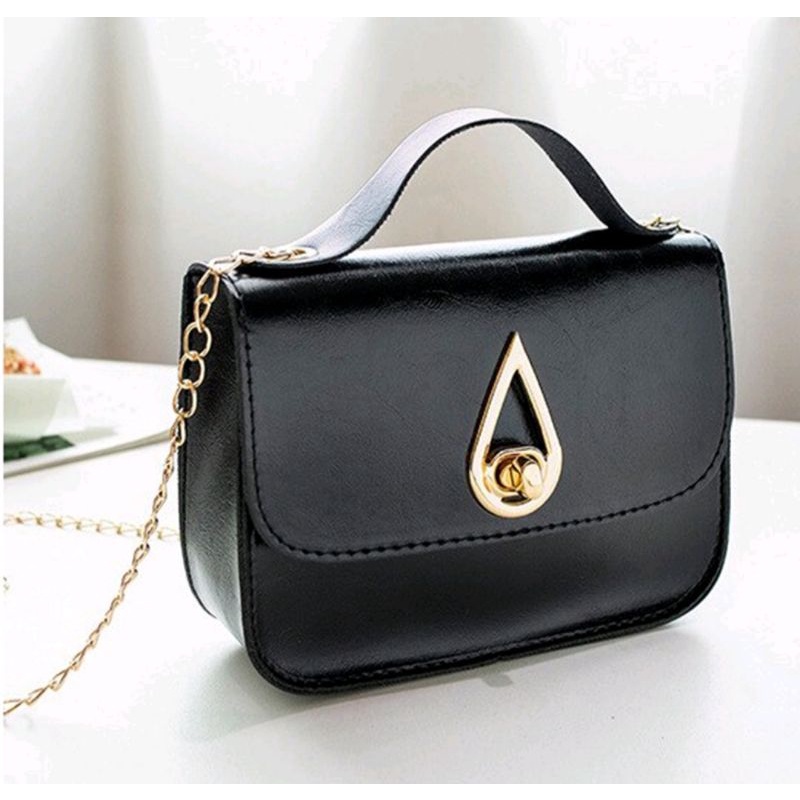 Jual Tas simple korea viral Shoppe ready warna hitam dan cokelat ...