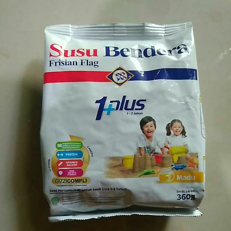 Jual SUSU BENDERA 1 PLUS 360g dan 600g | Shopee Indonesia