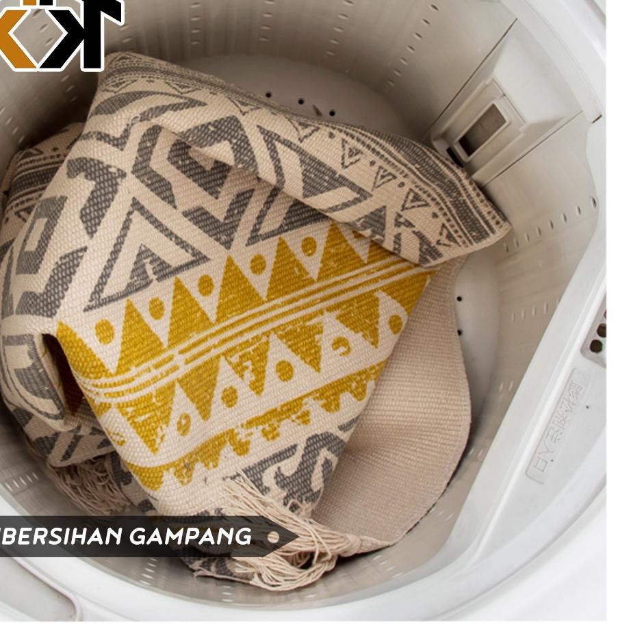 Jual (KK) Karpet Bohemian / Nordic Tenun / Bohemian Rug Mat Karpet ...