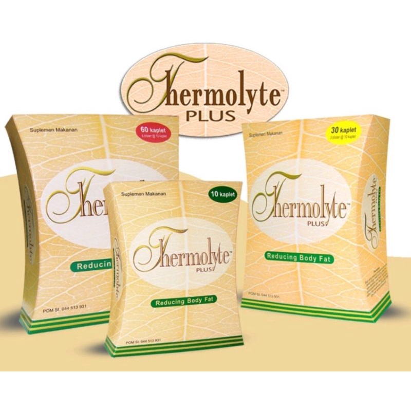 Jual Thermolyte Plus 10, 30, 60 Kaplet , Suplemen , Vitamin , Obesitas ...