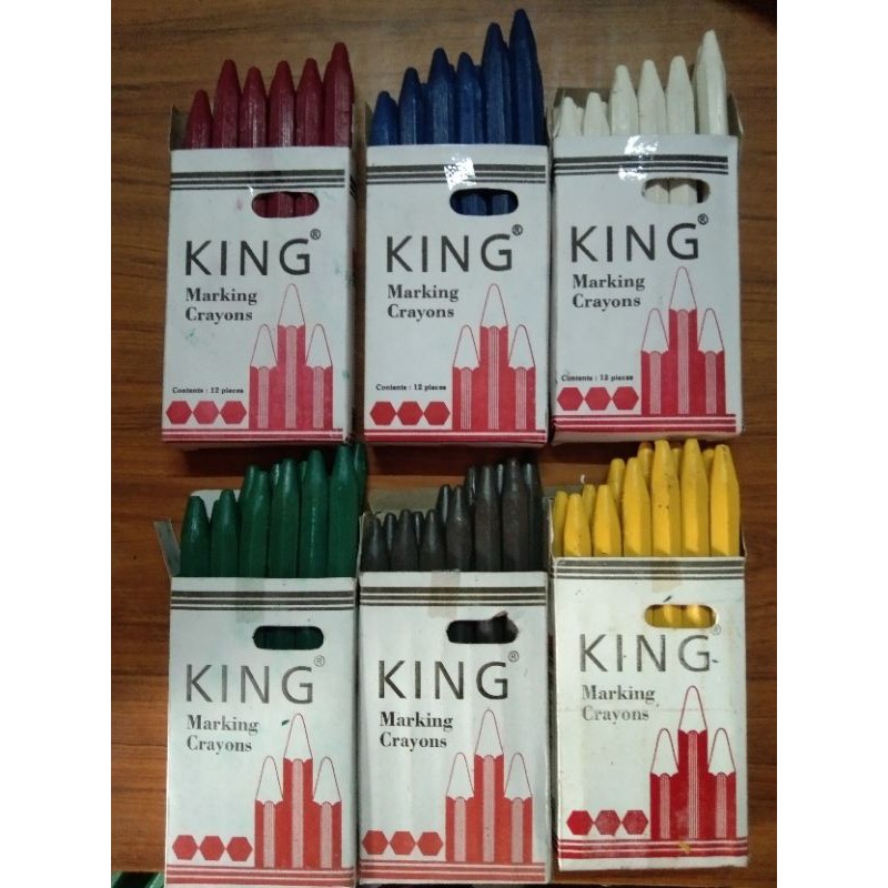 Jual Crayon King /Crayon untuk kayu, besi | Shopee Indonesia