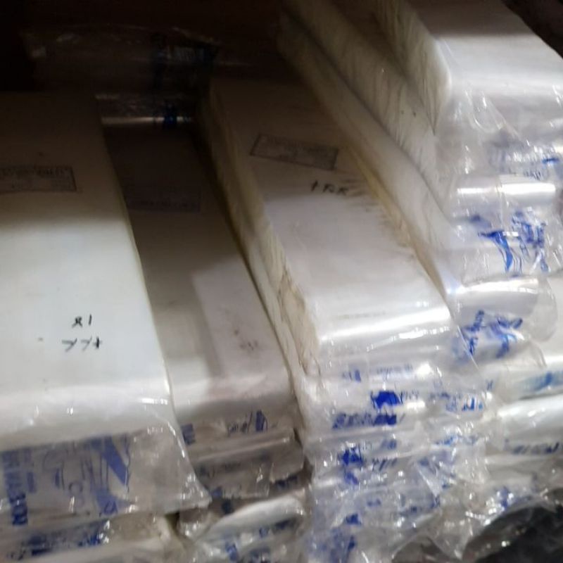 Jual plastik PP/bening roll jet tebal 0.4 lebar 5-10cm panjang 100meter ...