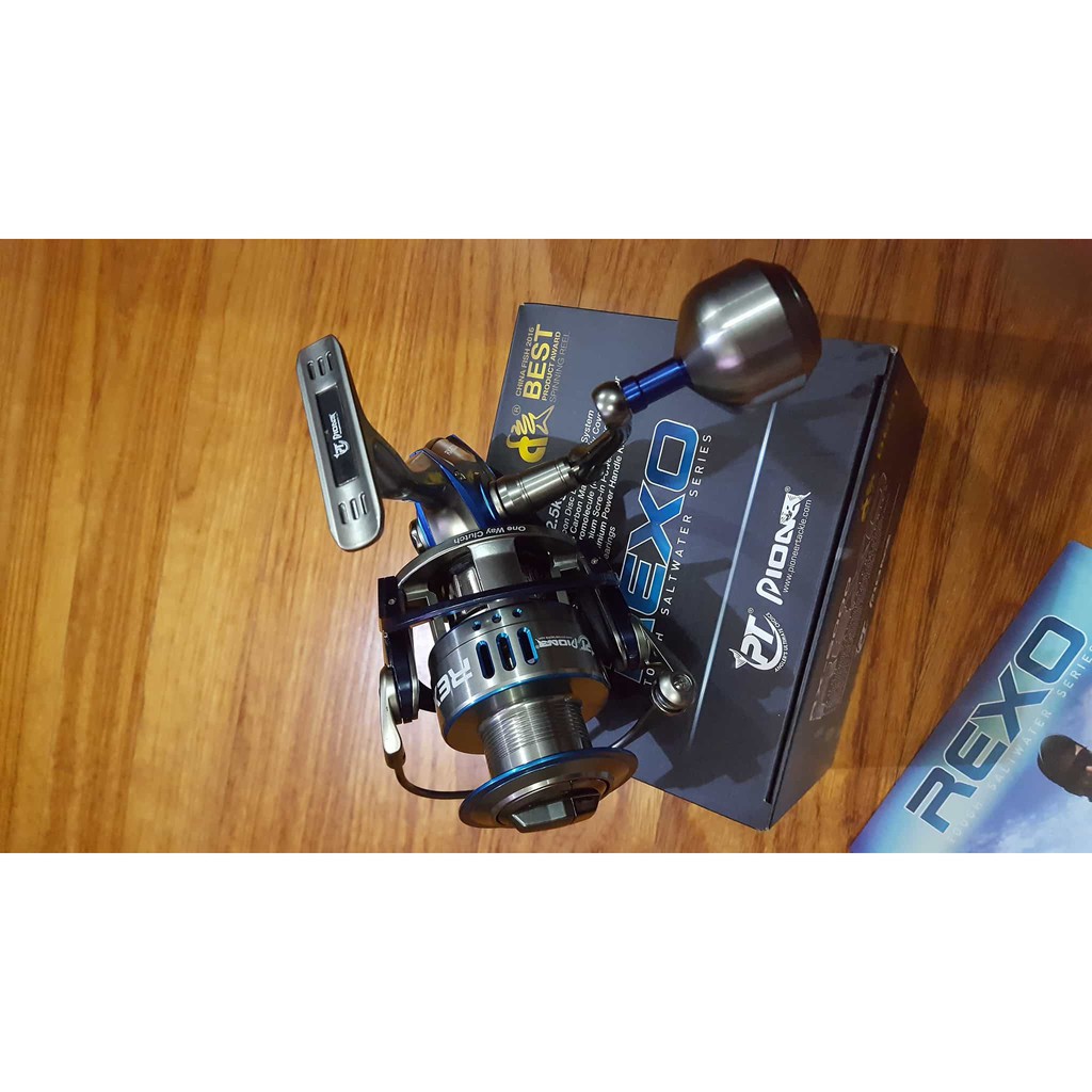 Jual REEL PIONEER REXO RX-6000 FULL METAL | Shopee Indonesia