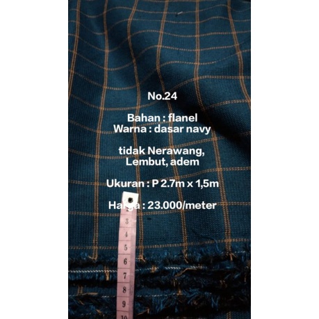 Jual Flanel No.24 (2.7m) | Shopee Indonesia