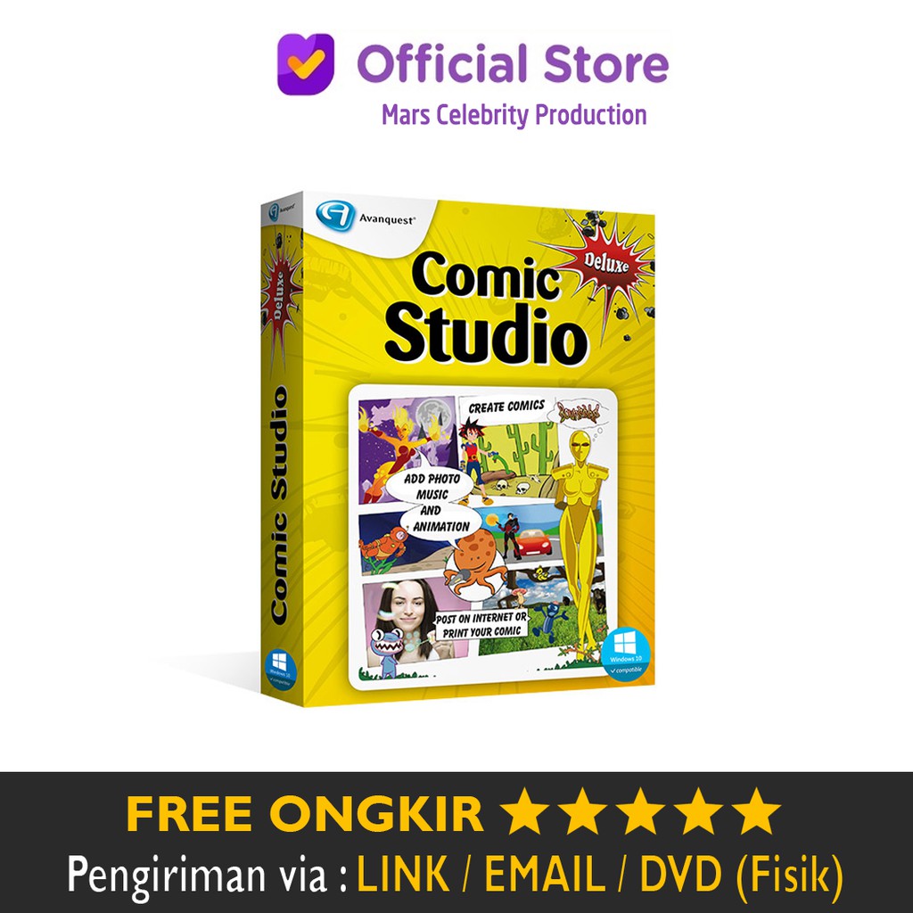 Jual Digital Comic Studio Deluxe Full Version Terbaru Lifetime | Shopee ...