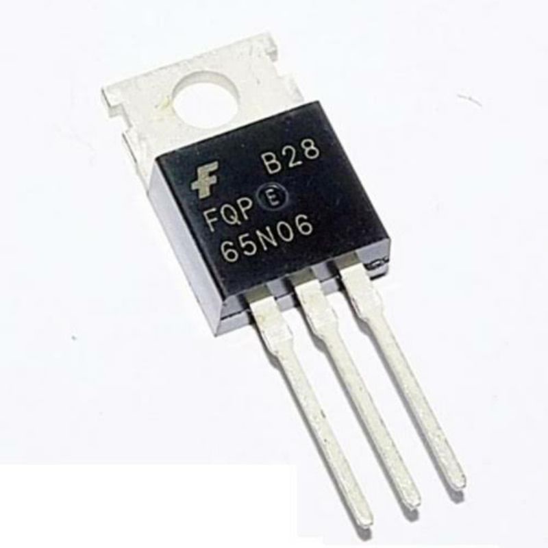 Jual Transistor FQP65N06 65N06 MOSFET N-Channel 60V 65A TO-220 Original ...