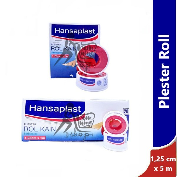 Jual Hansaplast Plester Roll 1 m & 5 m - plester roll perekat perban ...