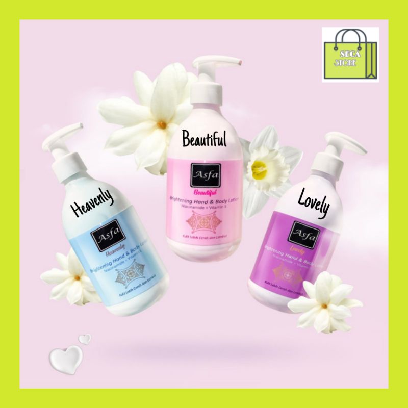 Jual [Habisin Stok] ASFA Brightening Body Lotion = Beautiful (Pink ...