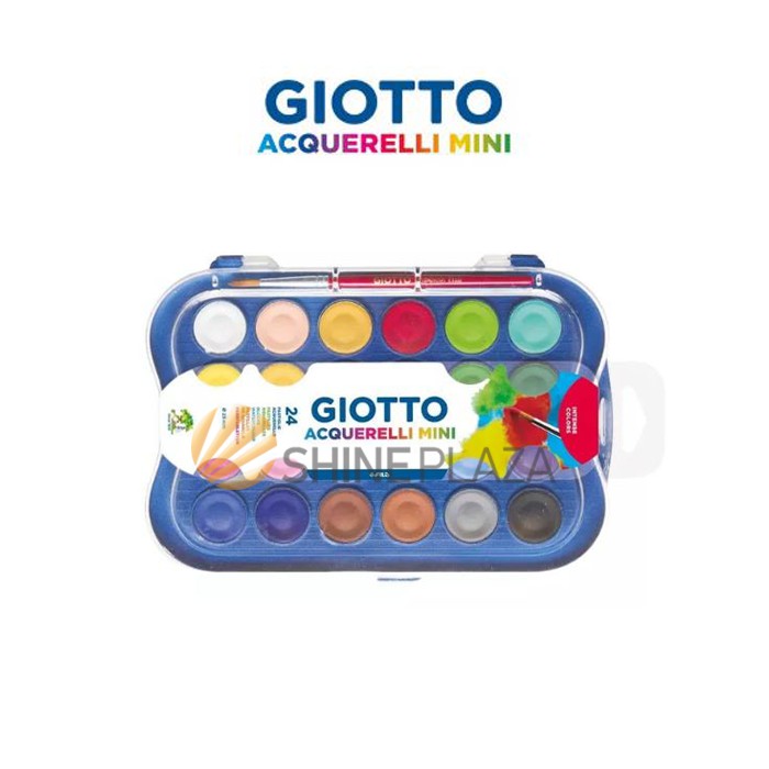 Jual Giotto Acquerelli Mini Watercolor 24 Warna - Cat Air Giotto Mini ...