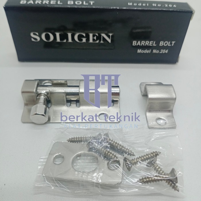Jual grendel selot stainless 2 inch / 2" soligen | Shopee Indonesia