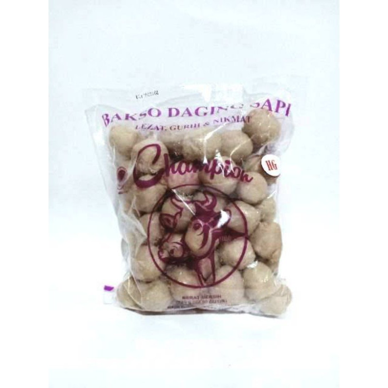 Jual Bakso Sapi Champion isi 50pcs | Shopee Indonesia