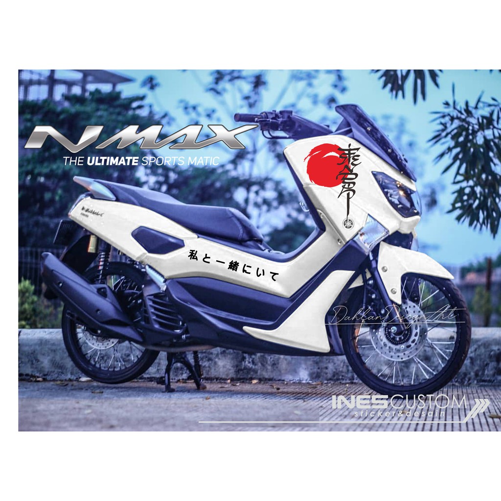 Jual stiker nmax jepang stiker jepang | Shopee Indonesia