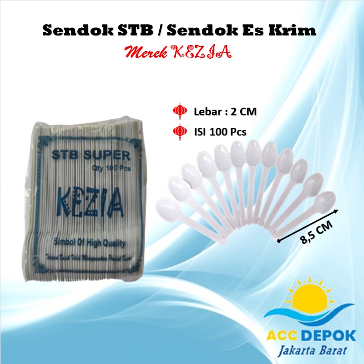 Jual SENDOK ES KRIM PLASTIK SENDOK JELLY SENDOK Puding SENDOK SEKOP ...