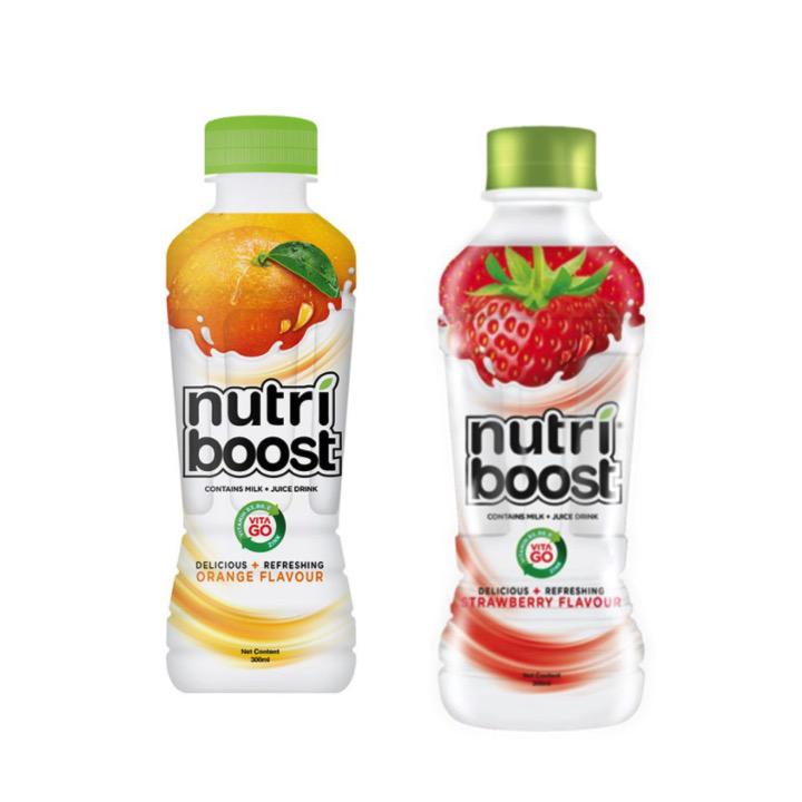 Jual Nutri Boost 300 ml strawberry | Shopee Indonesia