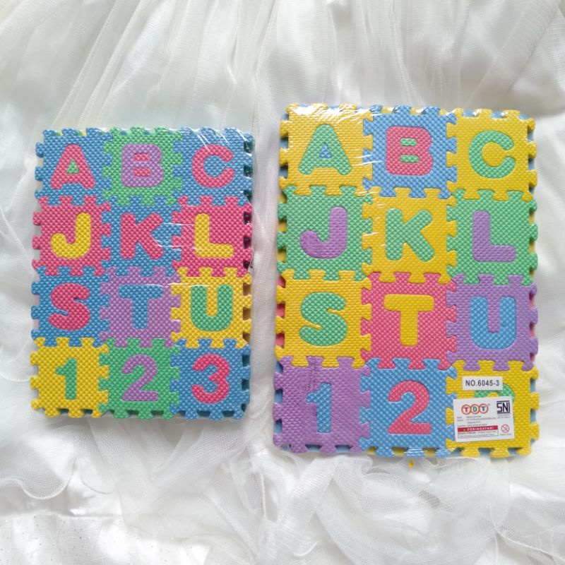 Jual Mainan Puzzle ABC / Alphabet | puzzle abc spon | Shopee Indonesia