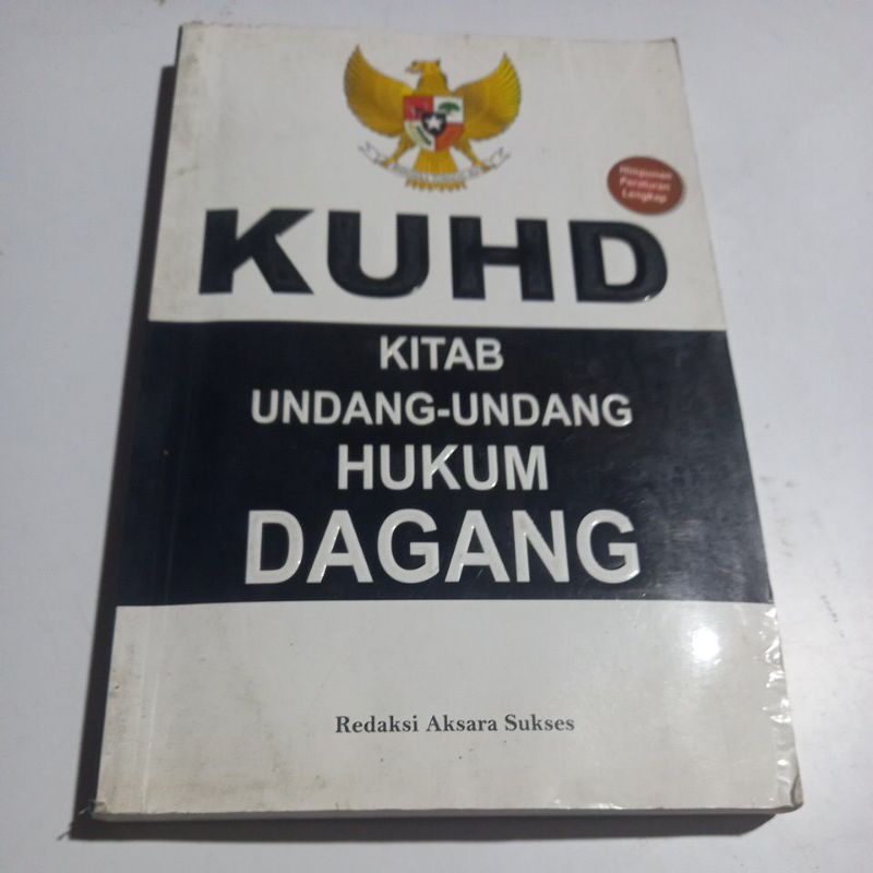 Jual KITAB UNDANG - UNDANG HUKUM DAGANG ( KUHD ). | Shopee Indonesia
