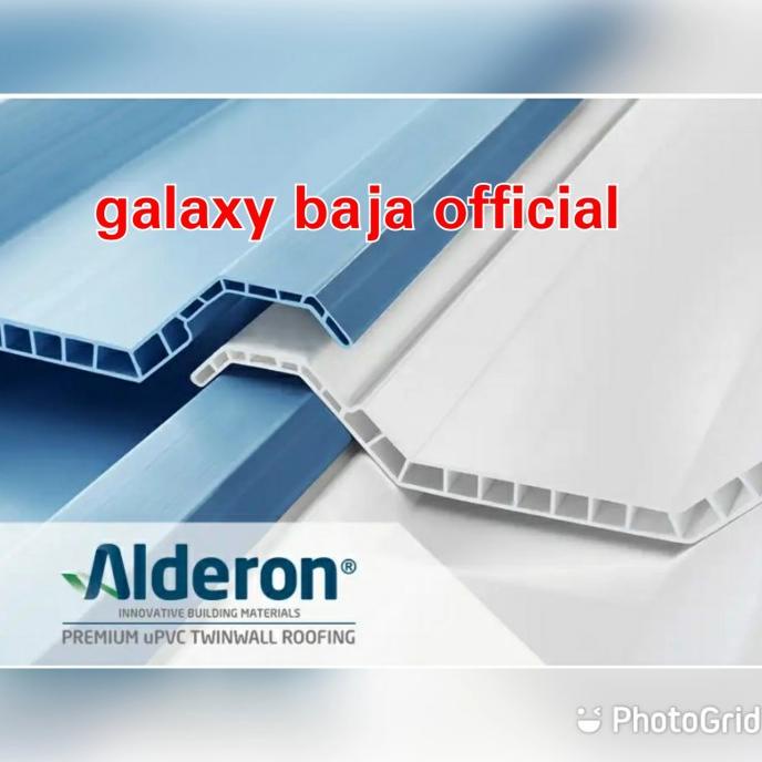 Jual GENTENG atap alderon Upvc R830 10 MM X 5 METER | Shopee Indonesia