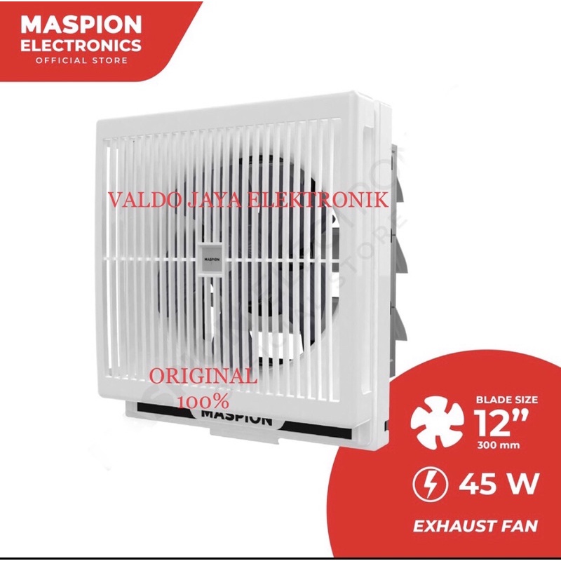 Jual MASPION Exhaust Fan MV-200NEX Kipas angin Tembok MV200NEX MV-200 ...