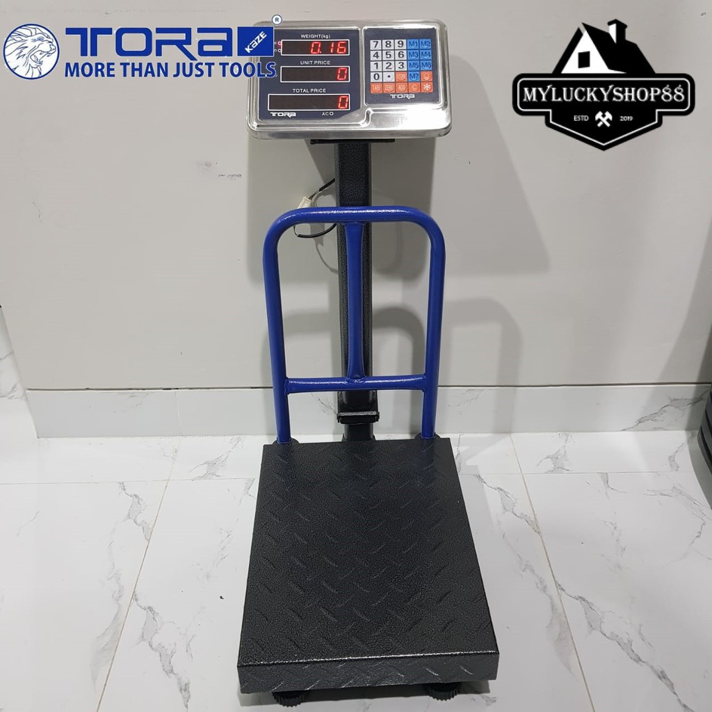 Jual Tora Timbangan Duduk Digital 150 Kg Platform Bench Scale 150KG ...